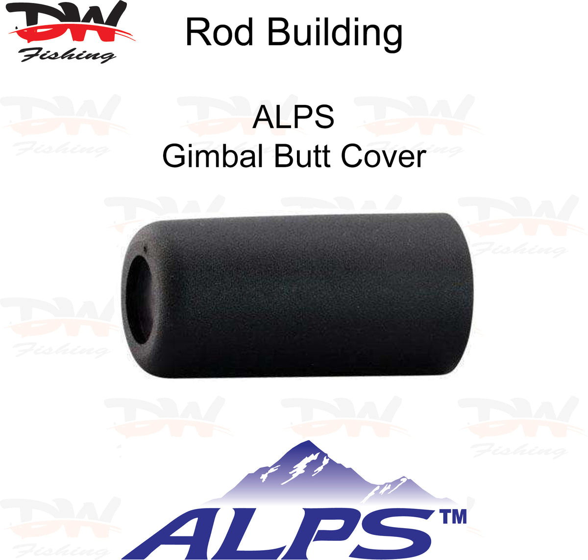 Rubber Rod Butt Cap|ALPS Gimbal Butt Fighting Cover | Daves Tackle Bag – Dave's Tackle Bag