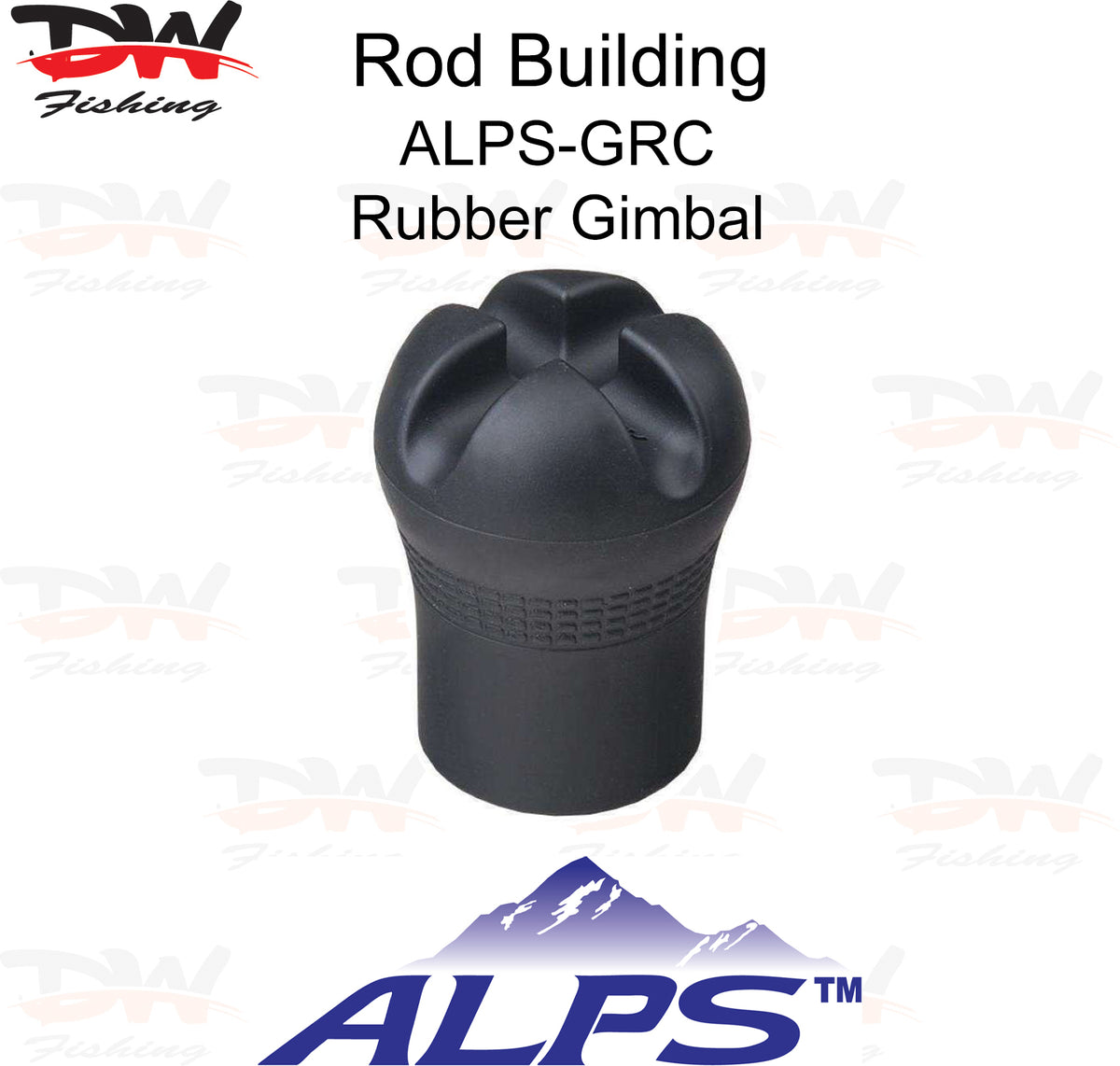 ALPS Rod Butt | ALPS GRC Rubber Gimbal Butt Cap – Dave's Tackle Bag