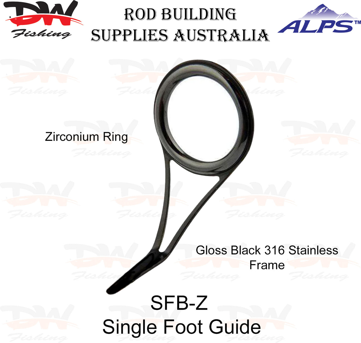 ALPS Rod Guide Stainless Steel | Rod Building | Dave's Tackle Bag