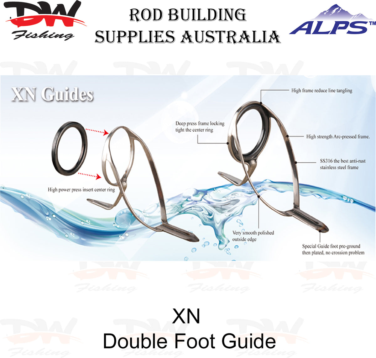 ALPS Rod Guide Stainless Steel | Rod Building | Dave's Tackle Bag