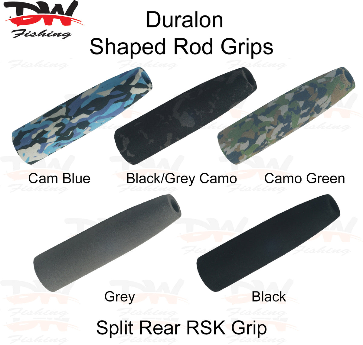Shaped Duralon EVA Fishing Rod Grip | Rod Building | Dave's Tackle Bag