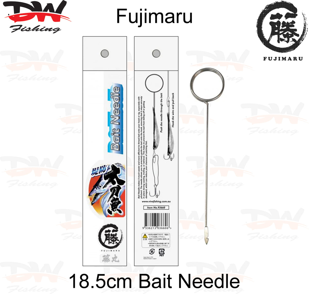 Fujimaru Bait Needle | Fishing Bait Thread Tool | Daves Tackle Bag ...