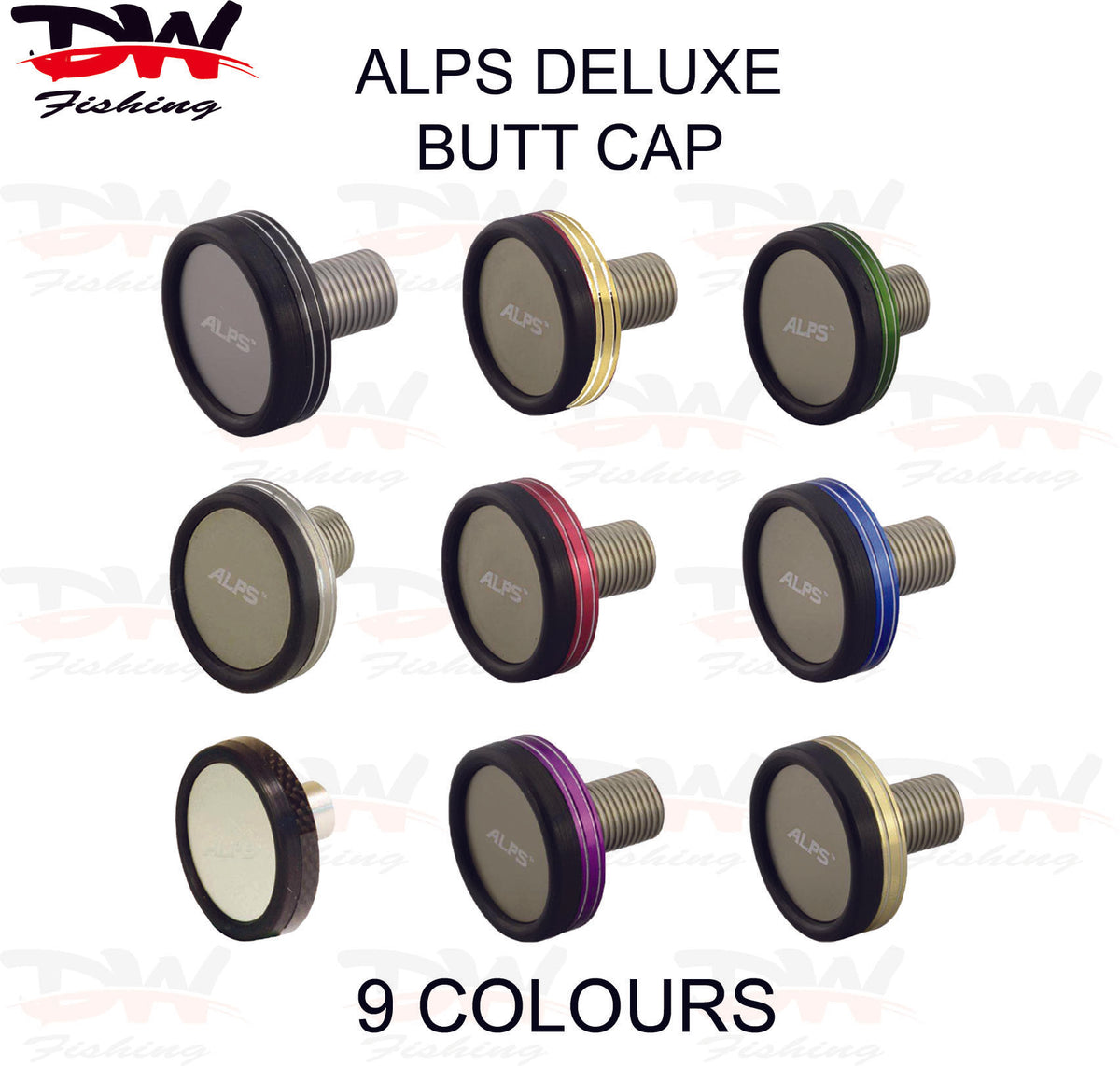 Butt Cap ALPS Deluxe DBE | Rod Building | Dave's Tackle Bag
