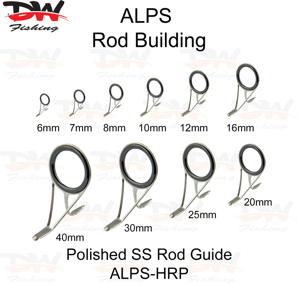 ALPS Rod Guide Stainless Steel | Rod Building | Dave's Tackle Bag