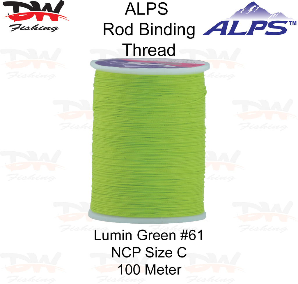 ALPS Rod Binding Thread | NCP Nylon Thread Size C 100mtrs – Dave's Tackle Bag