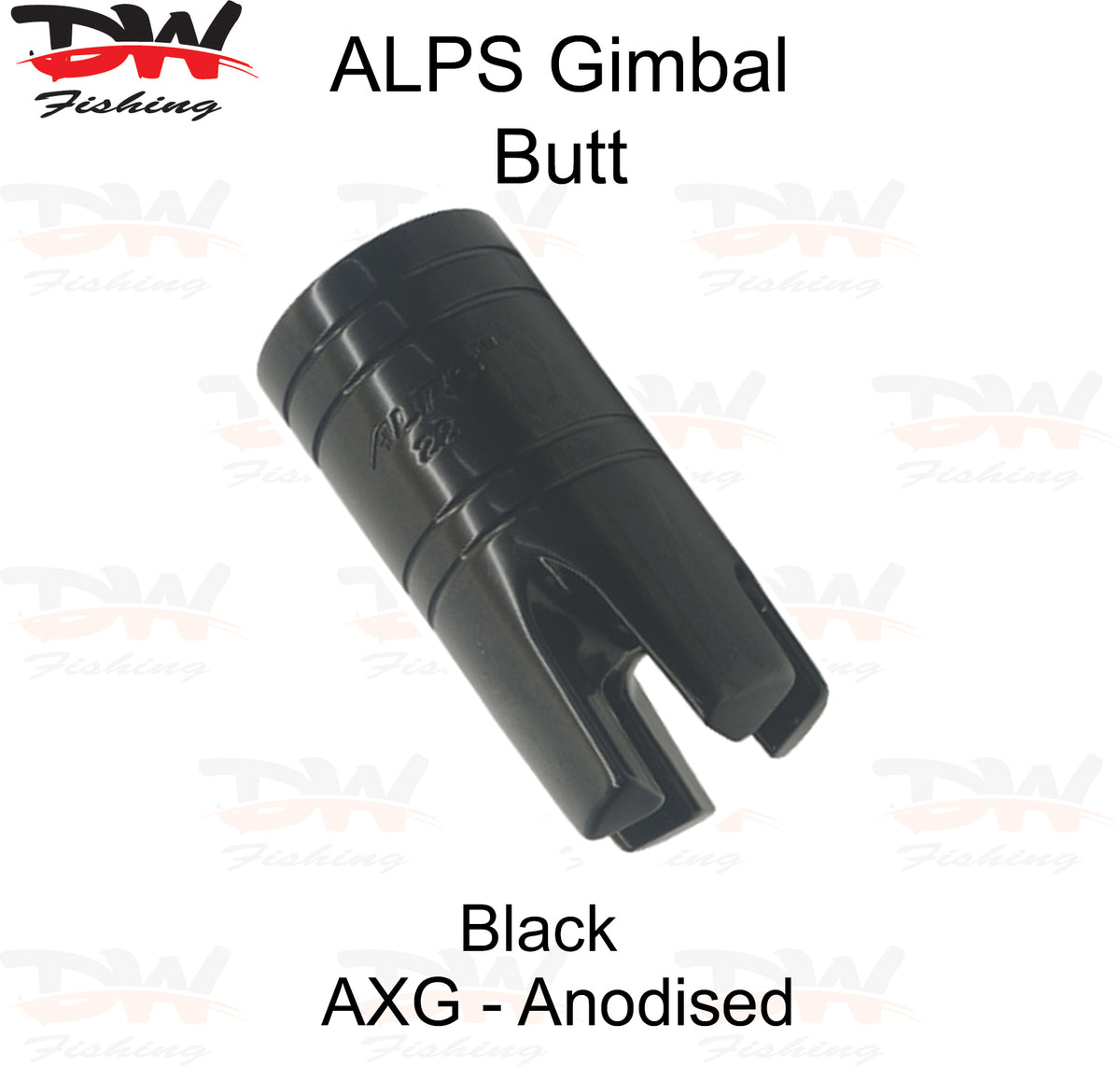 Aluminium Gimbal Butt ALPS | Rod Building | Dave's Tackle Bag