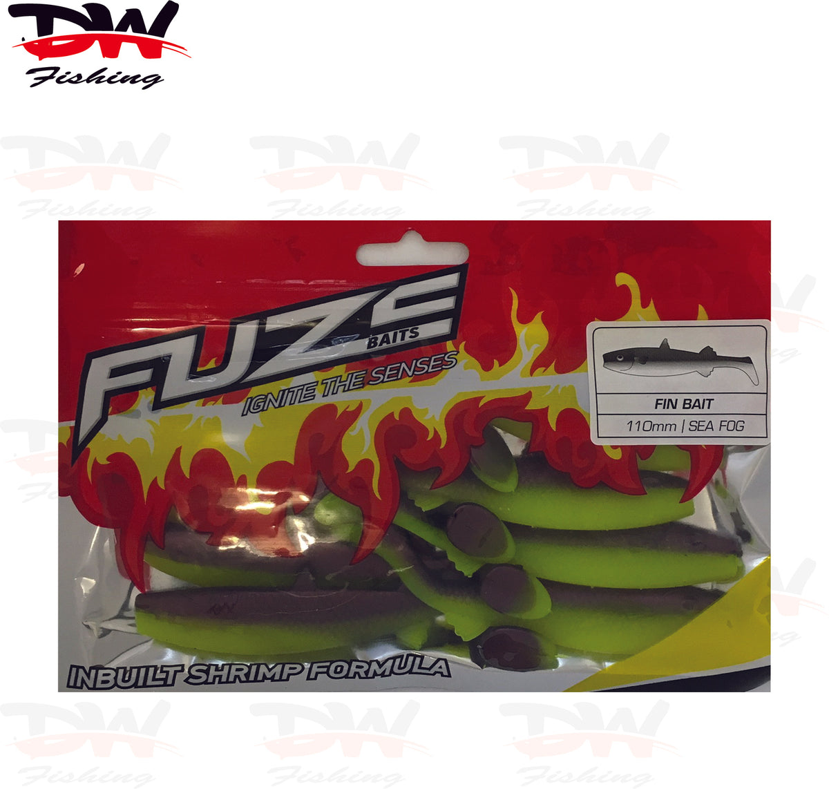 Fuze Baits 110mm Fin Bait Soft Plastics – Dave's Tackle Bag