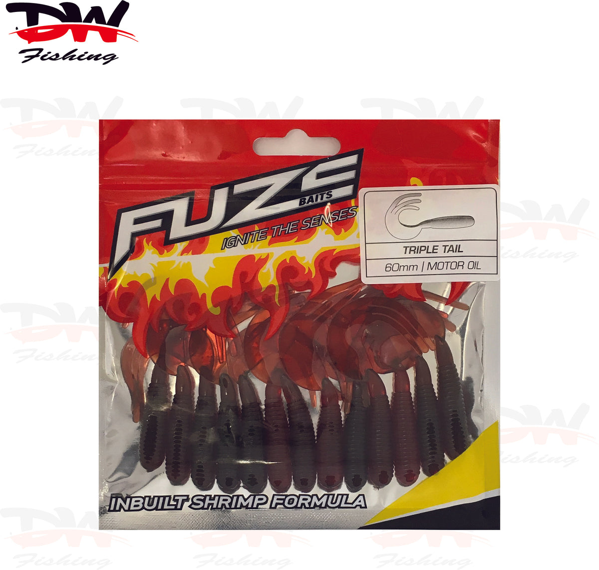 Fuze Baits 60mm Triple Tail Soft Plastics – Dave's Tackle Bag