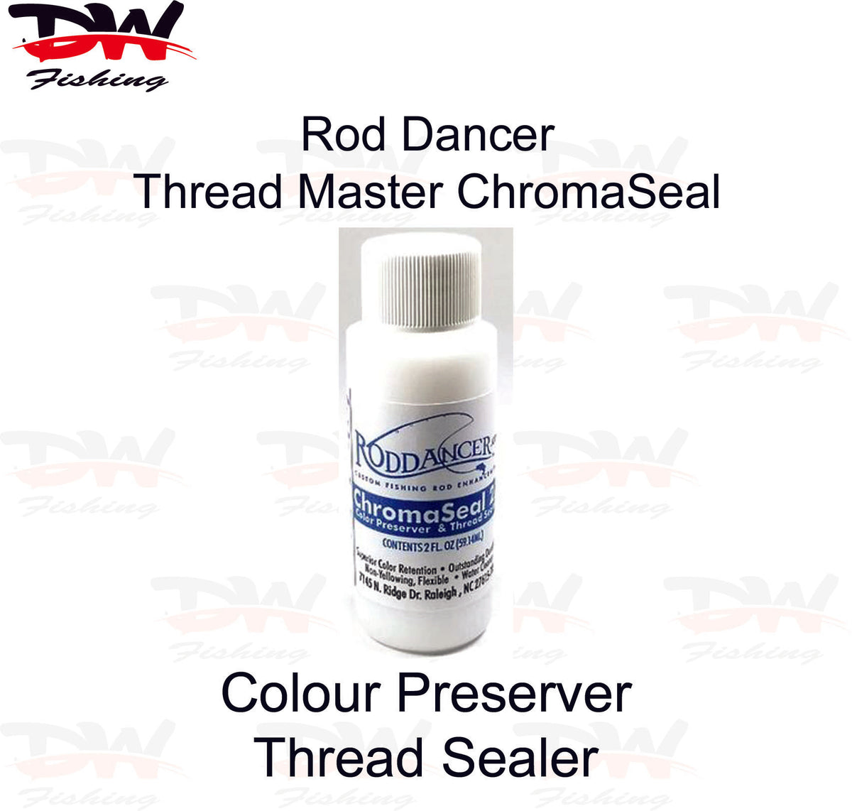 ThreadMaster Chromaseal Thread Seal | Rod Building | Dave's Tackle Bag