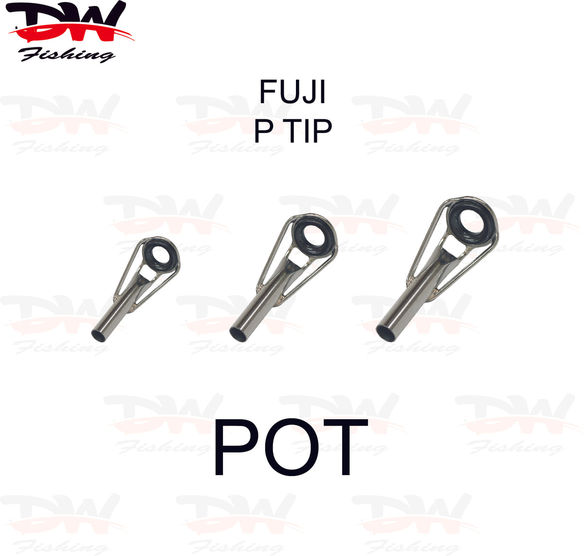 Fuji Rod Tip POT Polished Stainless | Rod Building | Dave's Tackle Bag
