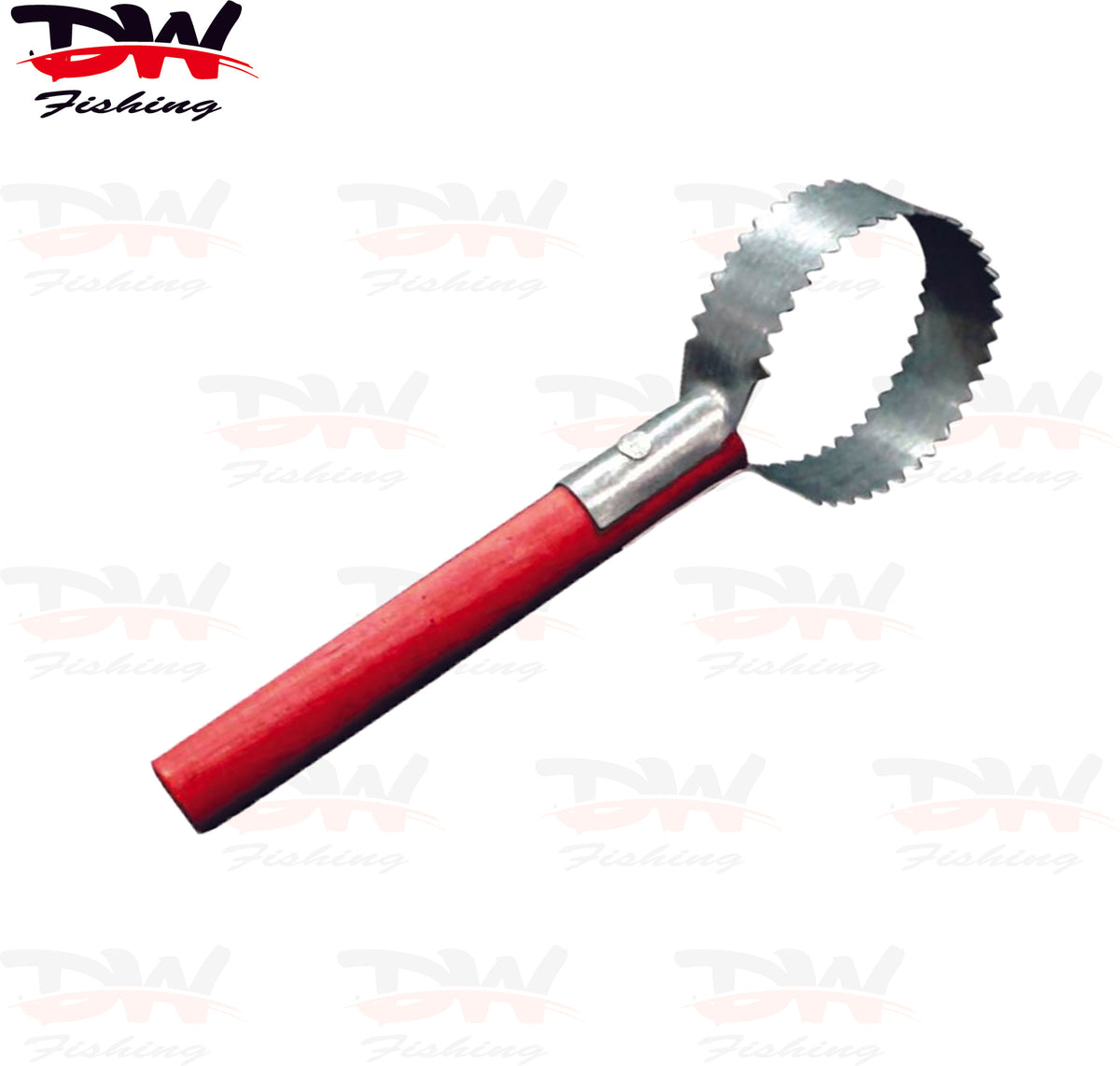 Wooden handle Fish Scaler, – Dave's Tackle Bag